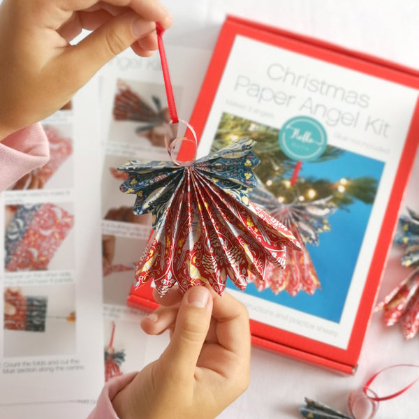 Christmas Paper Scandi Angel Kit - Hello Ruth